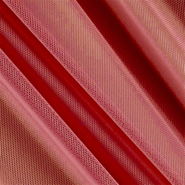 Katie CORAL English Netting Fabric by the Yard - 10067 - New Fabrics Daily